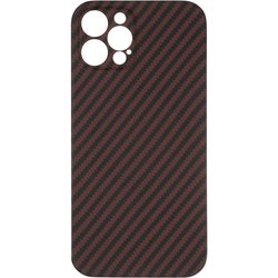 Чехол Carbon Case (MagSafe) для iPhone 12 Pro Red